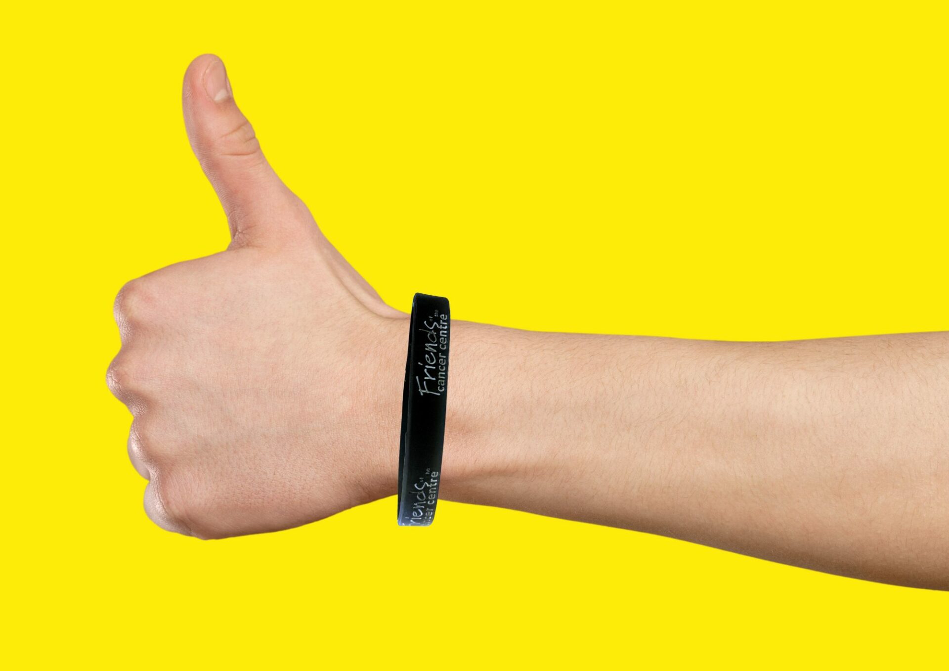Friends of the Cancer Centre – Black Wristband - Friends of the Cancer ...